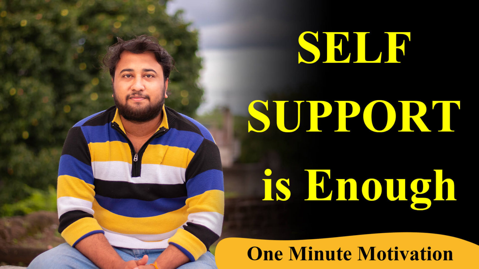 SELF SUPPORT is Enough - One Minute Motivation in English ...